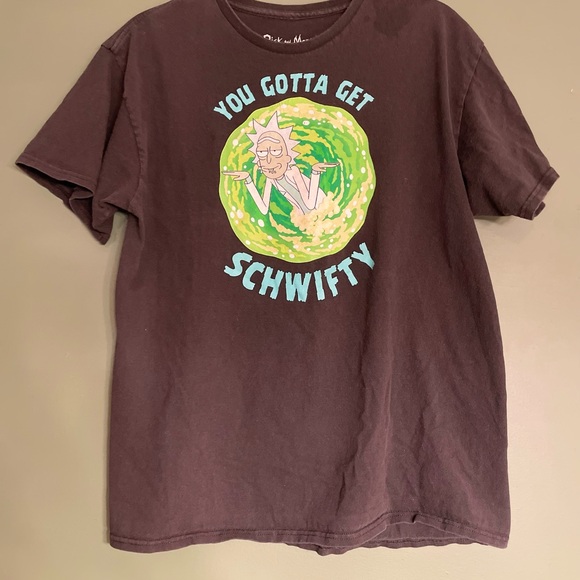 Ripple Junction | Shirts | Ripple Junction Black Rick And Morty Tshirt ...